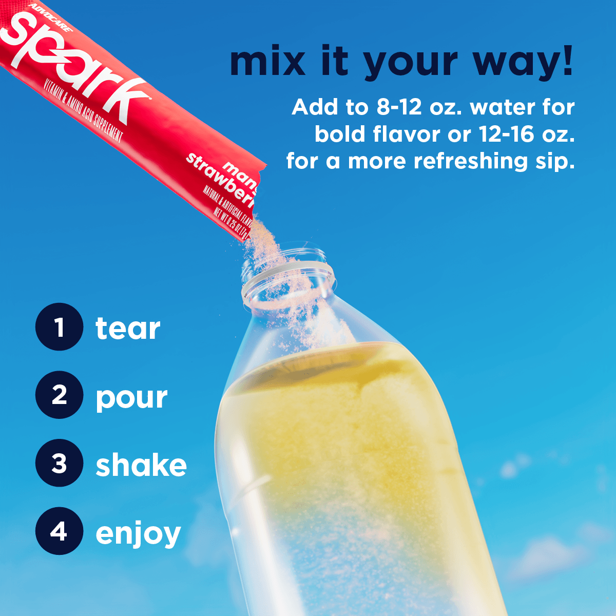 Spark® Stick Packs, Mango Strawberry | AdvoCare®