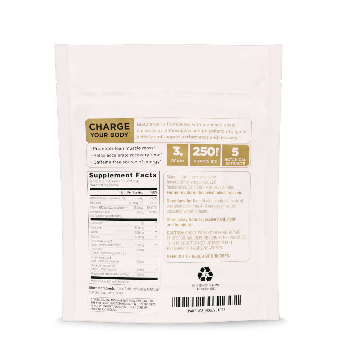 BioCharge® | AdvoCare