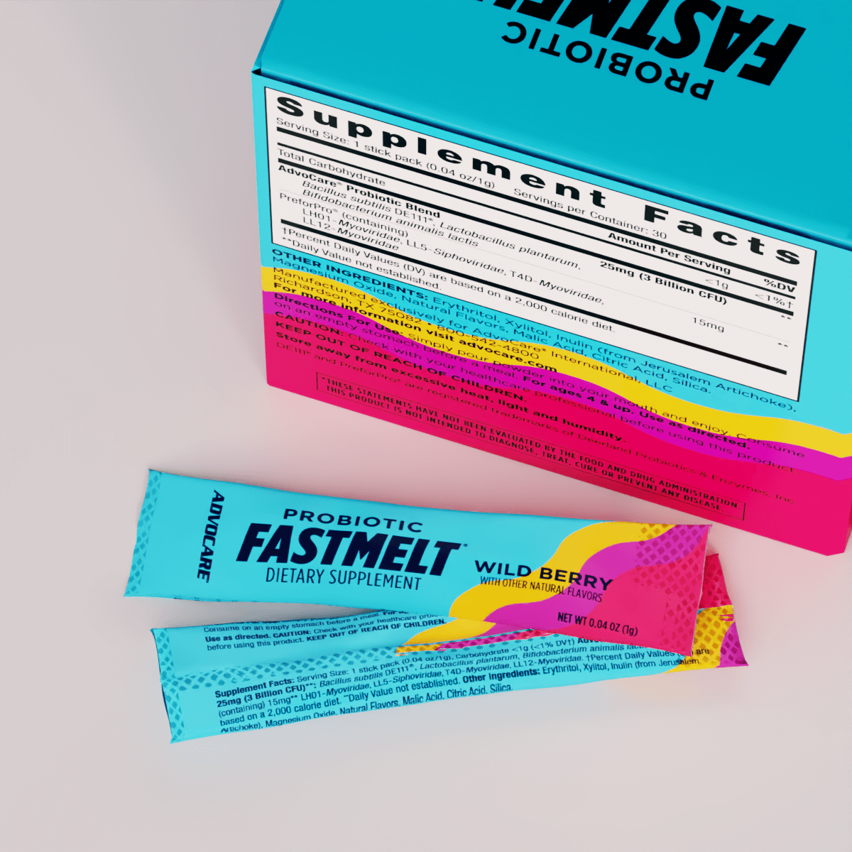 Probiotic FastMelt®, Wild Berry | AdvoCare®