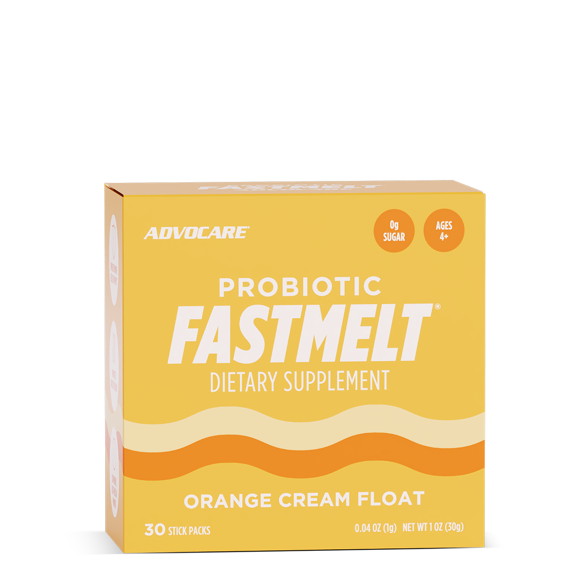 Probiotic FastMelt®, Orange Cream Float | AdvoCare®