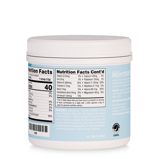 AdvoCare Rehydrate® Canister