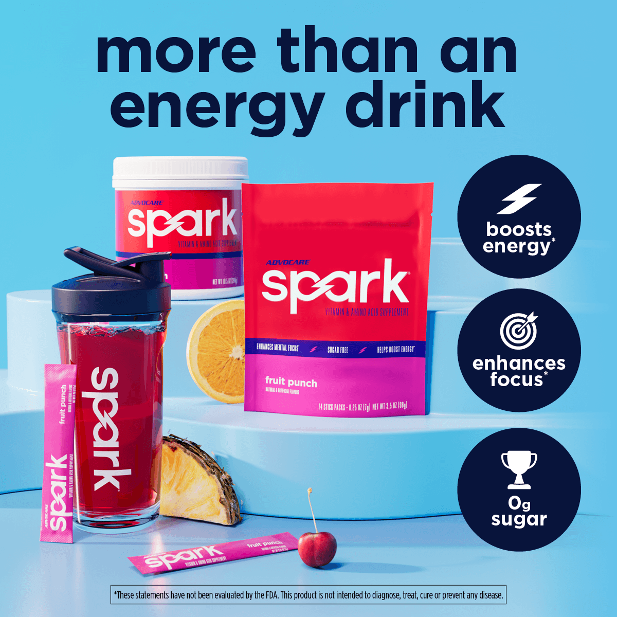 Spark® Canister, Fruit Punch | AdvoCare®