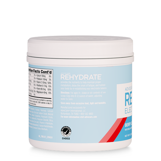 AdvoCare Rehydrate® Canister, Berry Lemon Ice | AdvoCare