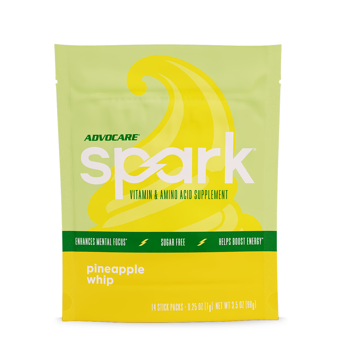 Spark® Stick Packs, Pineapple Whip | AdvoCare