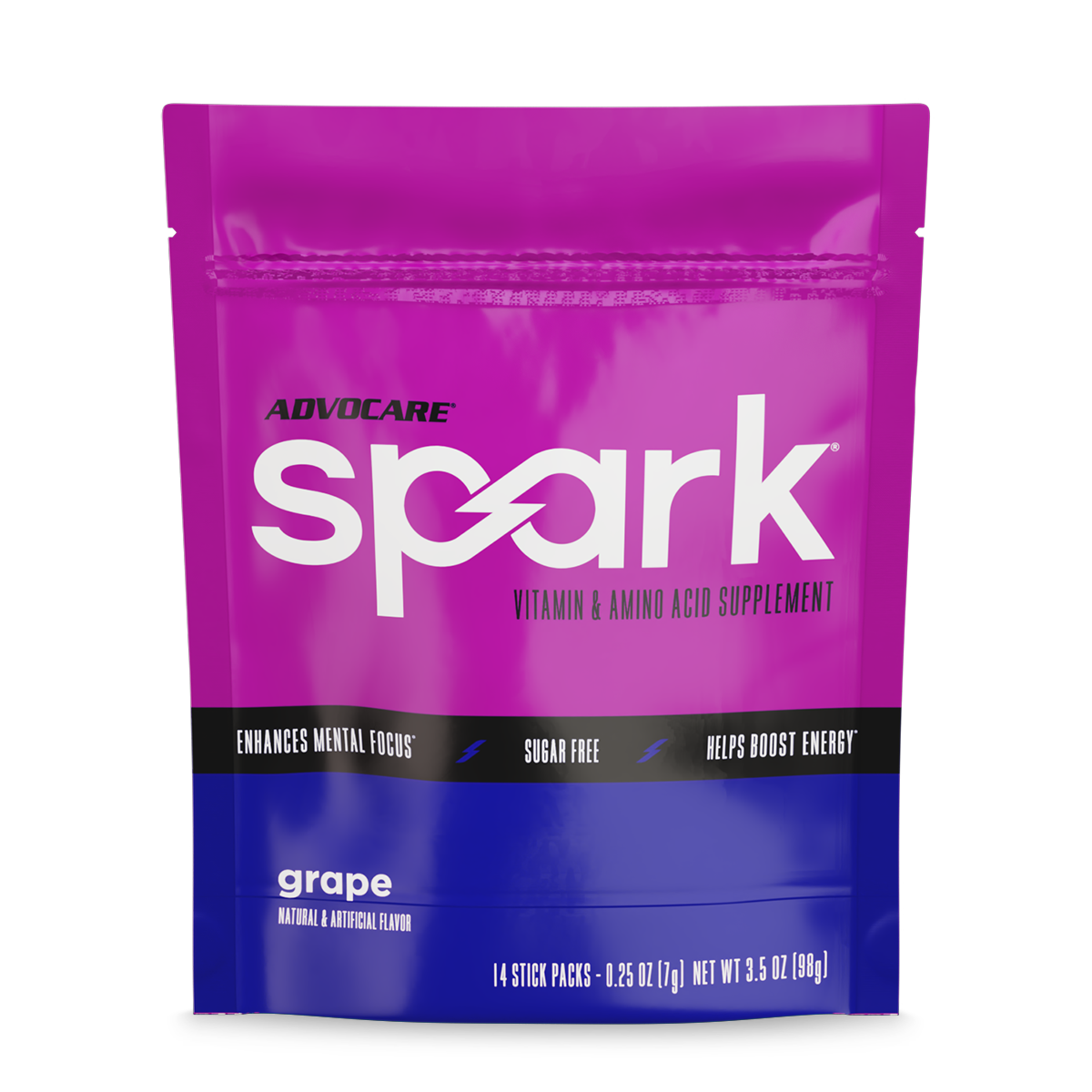 Spark® Stick Packs, Grape | AdvoCare®