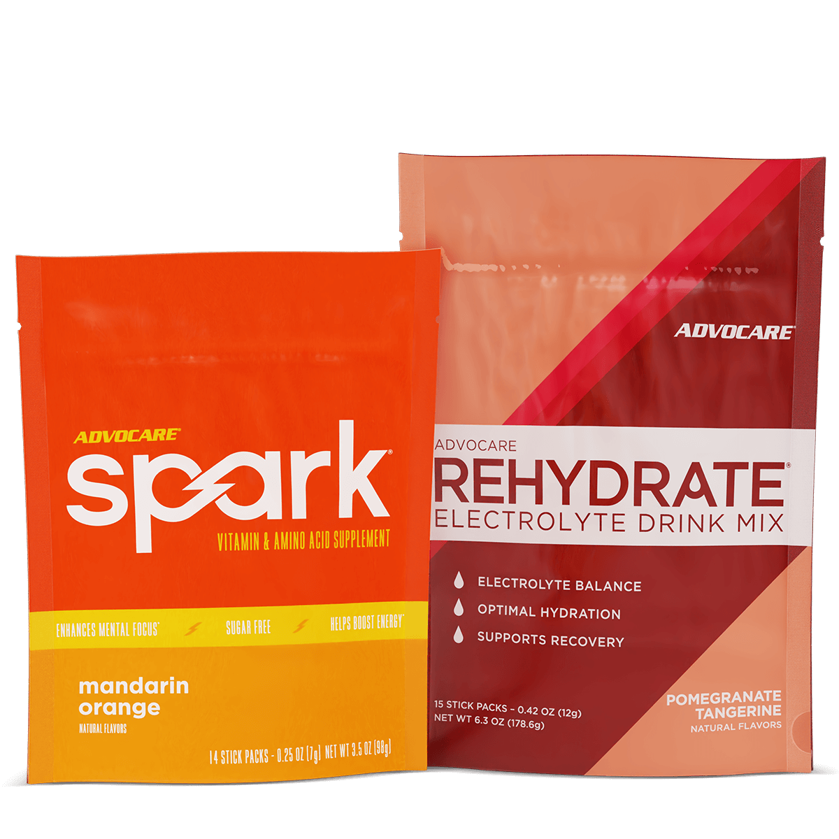 Spark® + AdvoCare Rehydrate® Stick Packs Bundle | AdvoCare®